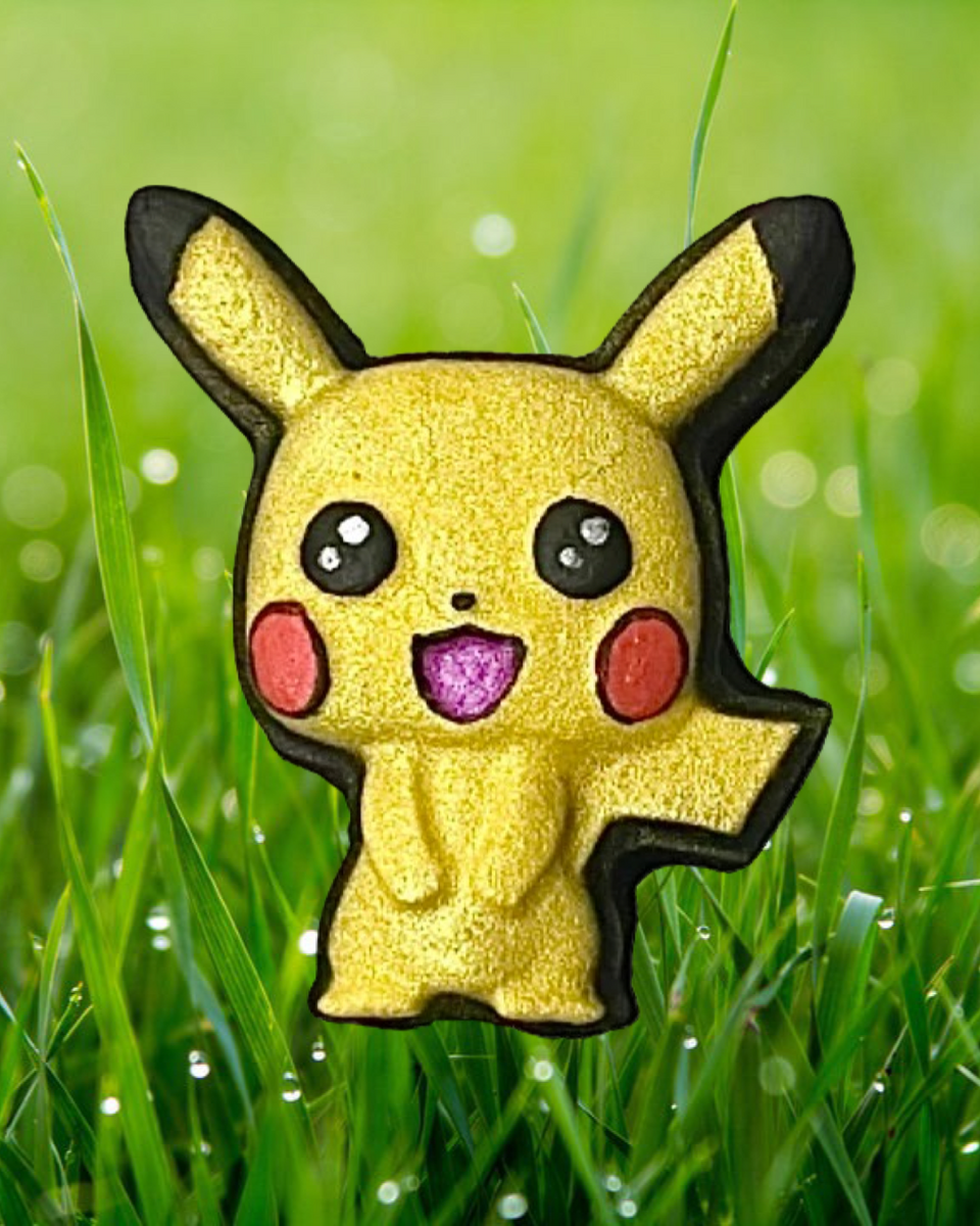 Pikachu Bath Bomb - Coconut, Pineapple & Vanilla – Phoenix Bath and Body